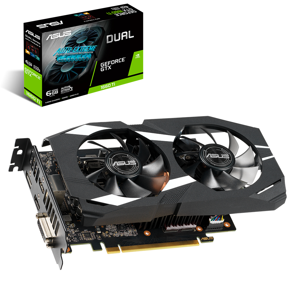 Asus GeForce® GTX 1660Ti 6GB Dual
