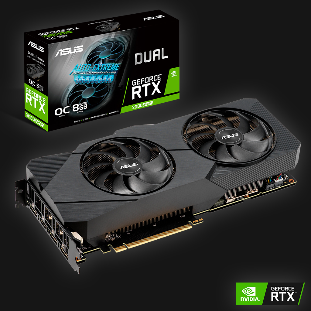 Asus GeForce® RTX 2080S 8GB Dual EVO