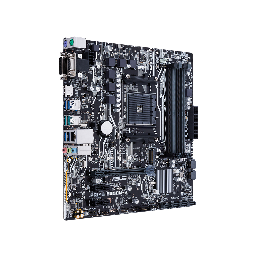 Asus Prime B350M-A bundkort