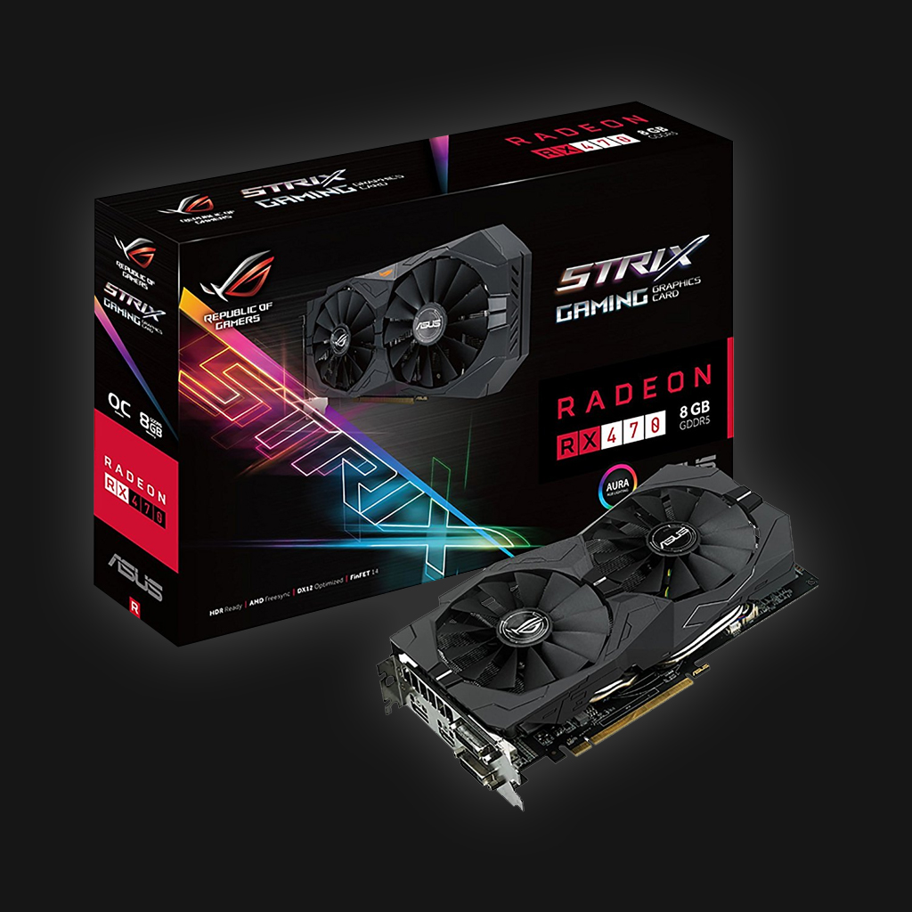 Asus AMD Radeon RX 470 8GB STRIX
